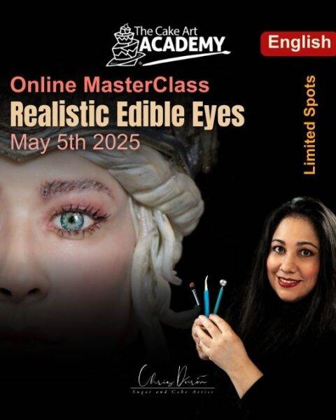 Edible Realistic Eyes Masterclass Registration | The Cake Art Academy ...